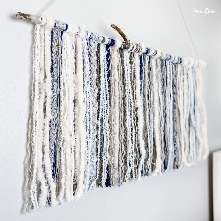 Yarn Wall Hanging | Yarn + Chai